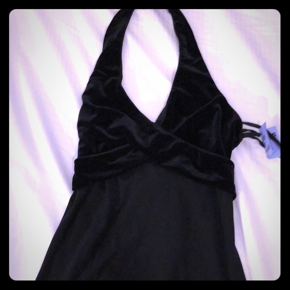 Dresses | Nwt Suede Halter Neck Asymmetrical Dress | Poshmark